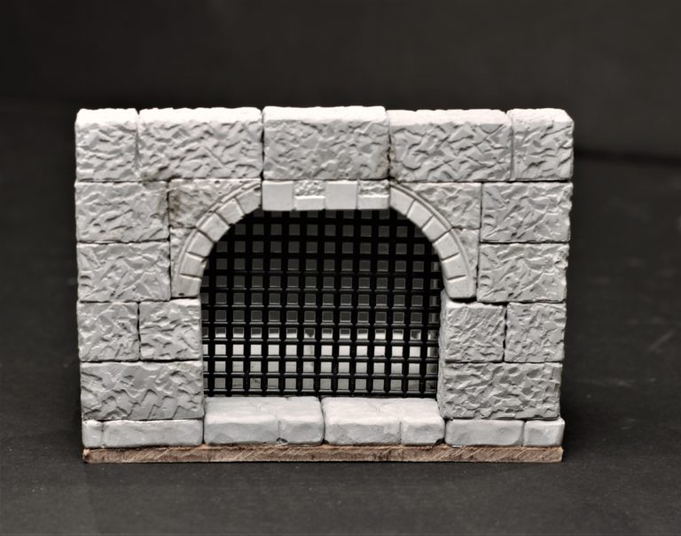 2×4 Portcullis – Toxic Rat's Dungeon Terrain